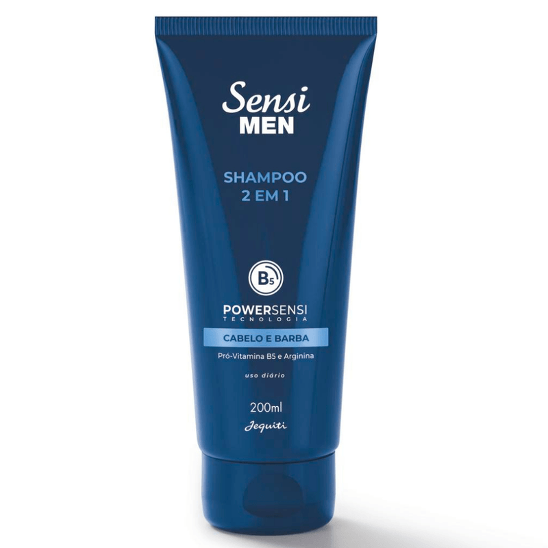 Shampoo Sensi Men 2 em 1, 200 ml - Jequiti