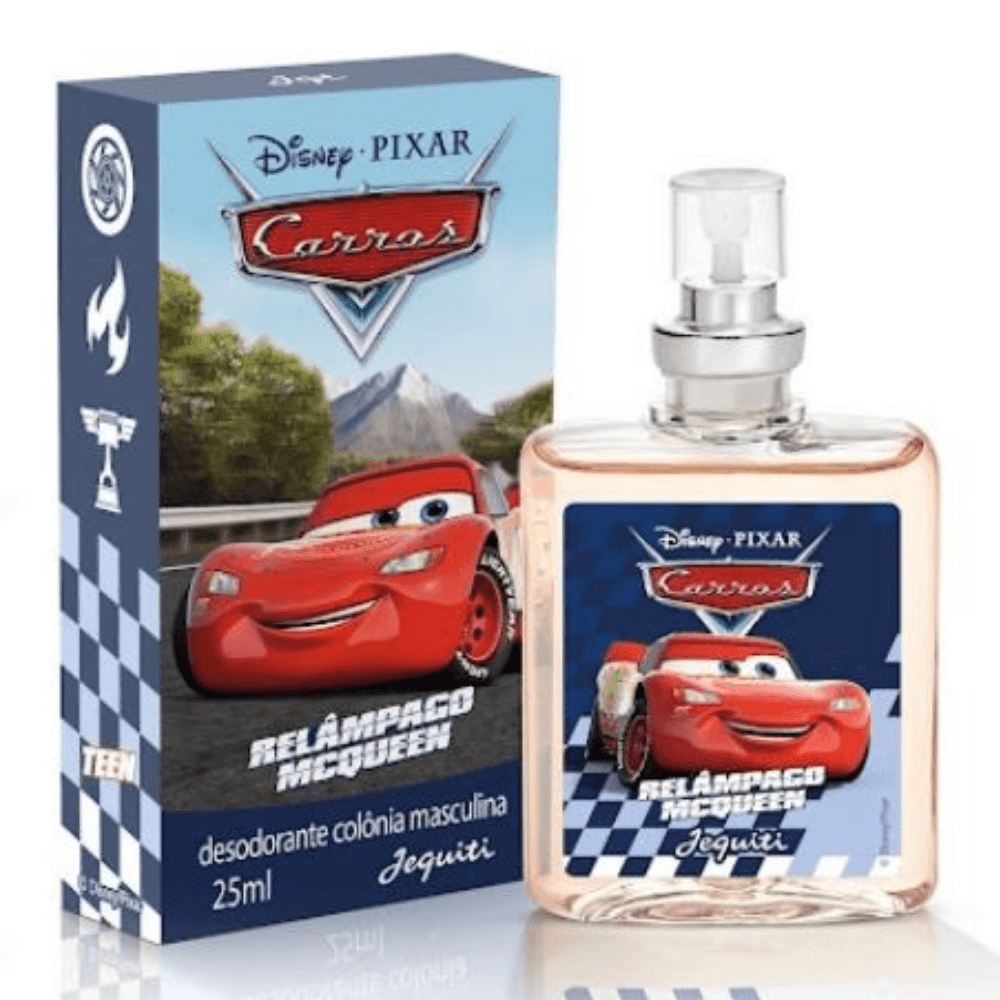 Kit Carros Sally Carrera + Relâmpago McQueen, 2 x 25 ml - Jequiti