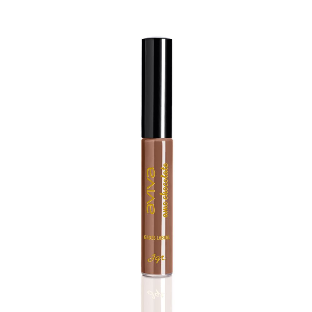 Gloss Aviva Amo Chocolate - Chocolate Ao Leite, 5G - Jequiti Gloss Aviva Amo Chocolate - Chocolate Ao Leite, 5G - Jequiti