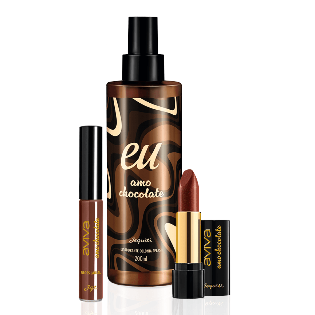 Kit Amo Chocolate - Live Show - 1un - Jequiti Kit Amo Chocolate - Live Show - 1un - Jequiti